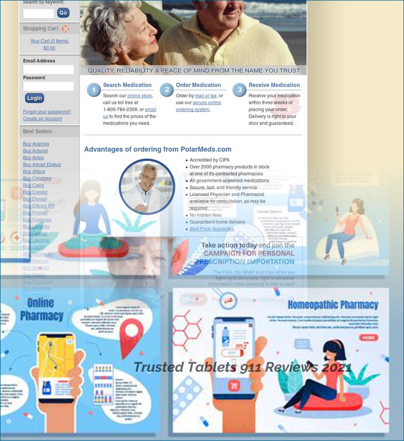 Trusted Tablets 911 Review - A Possible Scam!